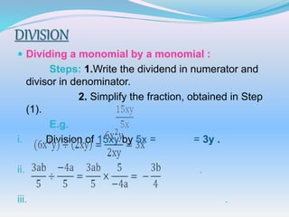 Fundamental Concept of Algebra | PPTX