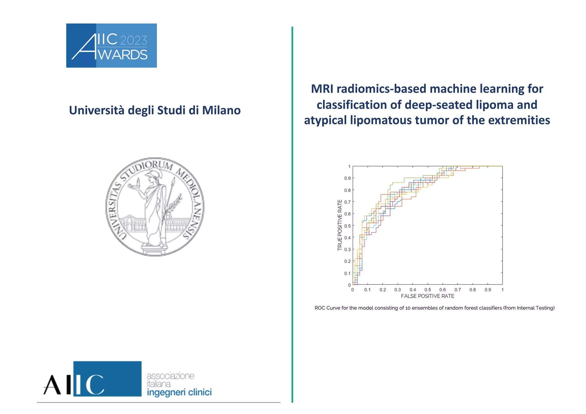 MRI RADIOMICS-BASED MACHINE LEARNING FOR CLASSIFICATION OF DEEP-SEATED LIPOMA AND ATYPICAL ...