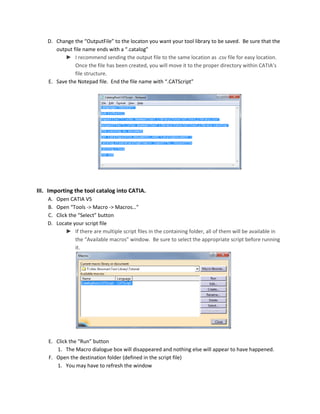 109189338 tool-catalog-definition-tutorial | PDF