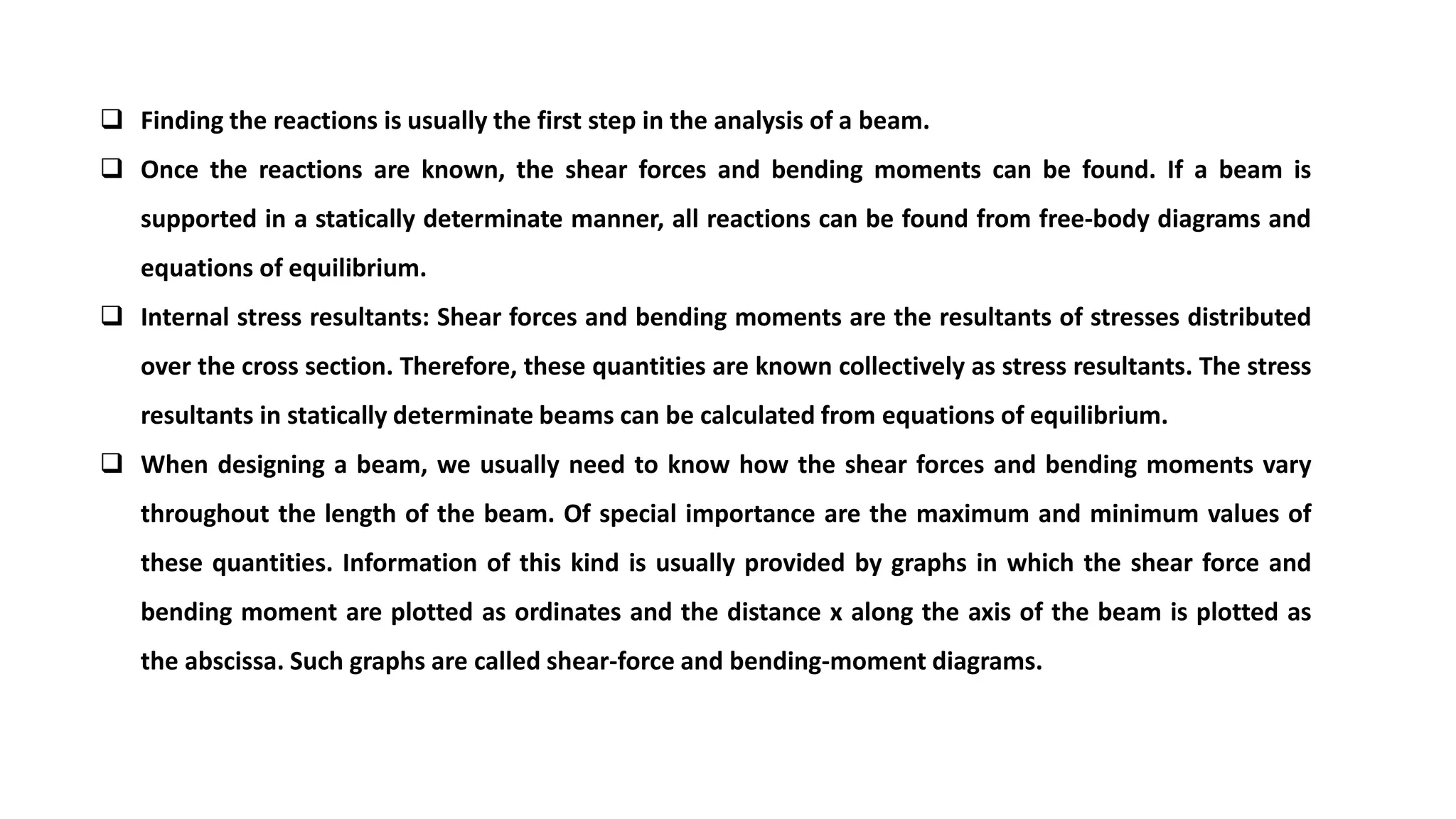 Relation between load shear force and bending moment of beams | PPTX