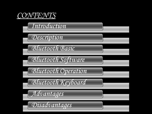 Bluetooth-Technology power point presentations | PPT