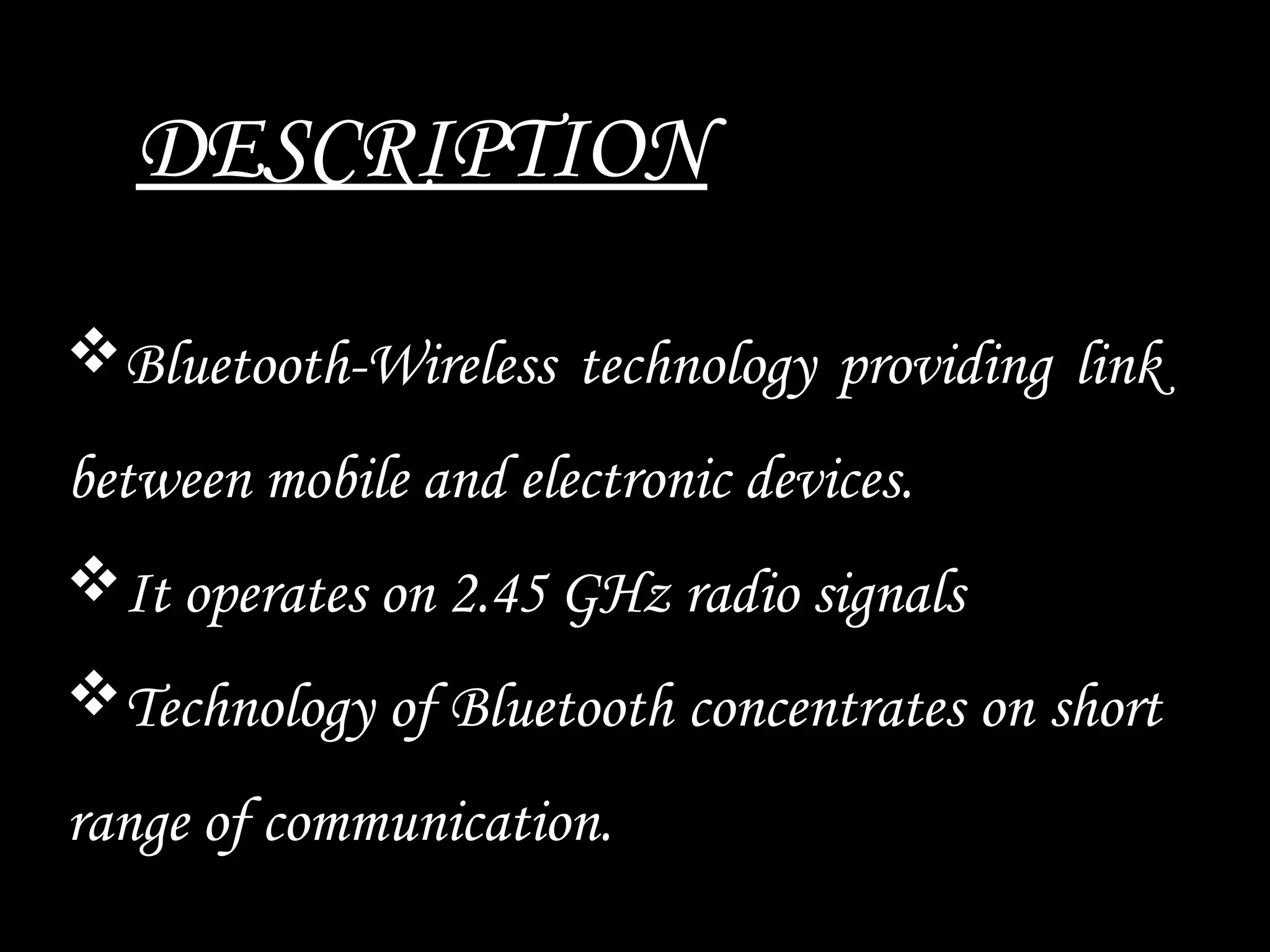 Bluetooth-Technology power presentations | PPT