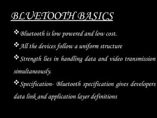 Bluetooth-Technology power presentations | PPT