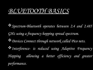 Bluetooth-Technology power presentations | PPT