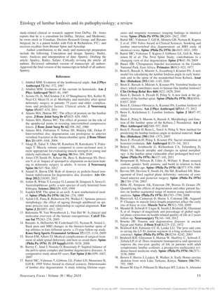 [10920684 - Neurosurgical Focus] Etiology of lumbar lordosis and its ...
