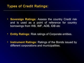 Credit Rating Process | PPT