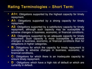 Credit Rating Process | PPT