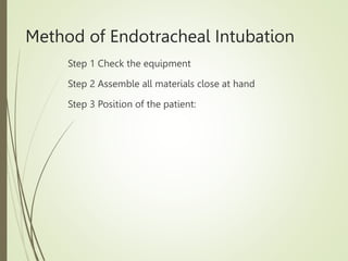 Endotracheal-Intubation is a procedure to save the human life from any ...