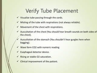 Endotracheal-Intubation procedure very important and essential ...