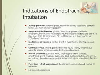 Endotracheal-Intubation procedure very important and essential ...