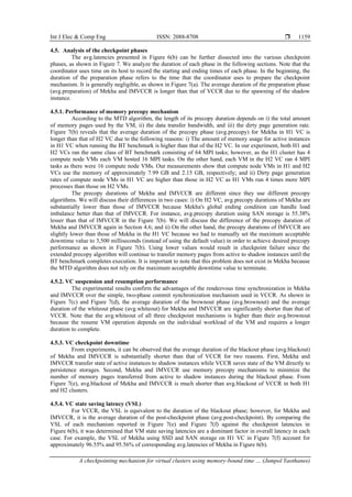 A checkpointing mechanism for virtual clusters using memory- bound time-multiplexed data ...