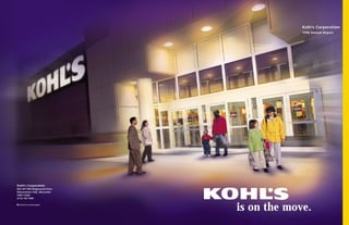 kohl's annual reports1998 | PDF