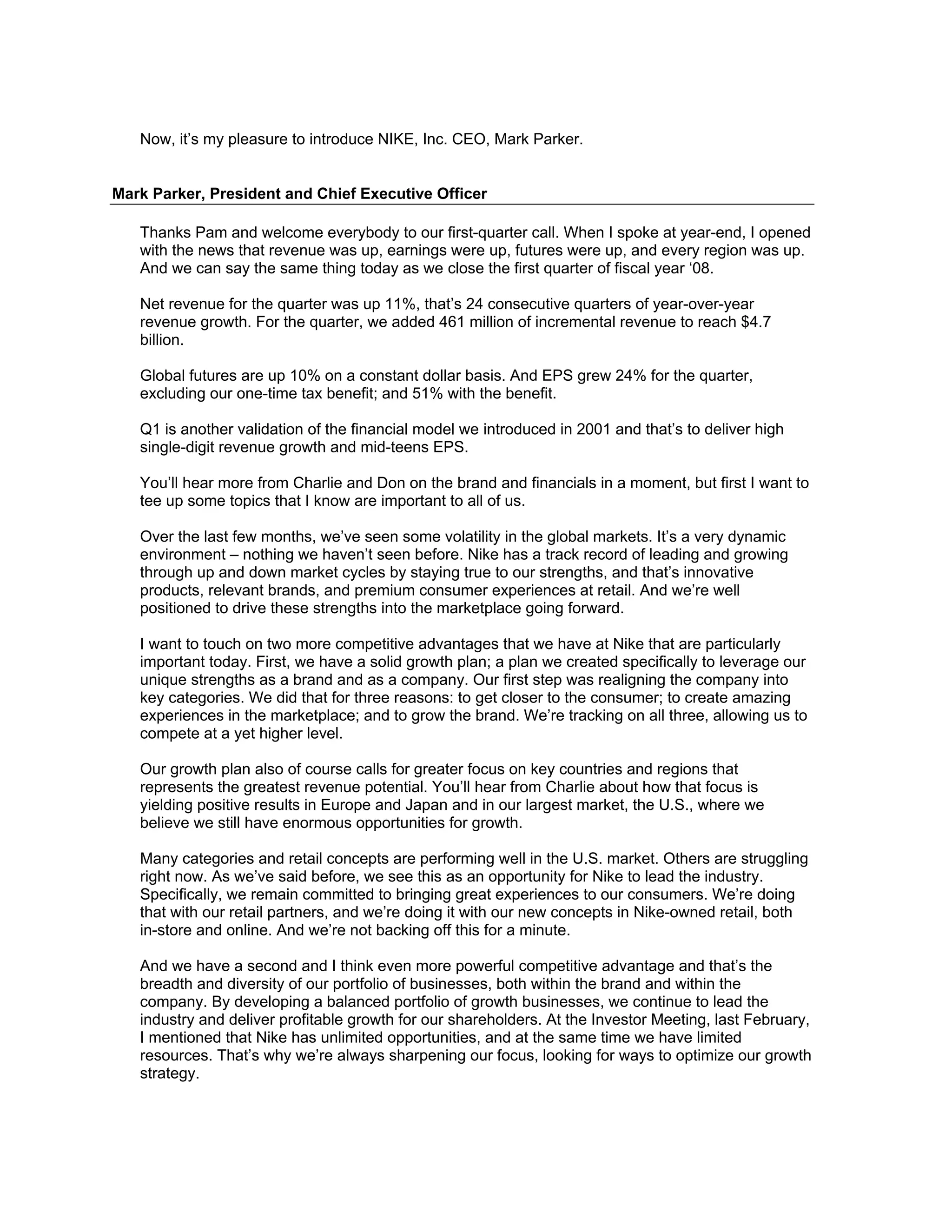 nike FY2008Q1sep20 | PDF