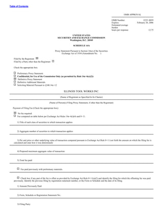 itw 2005 proxy | PDF