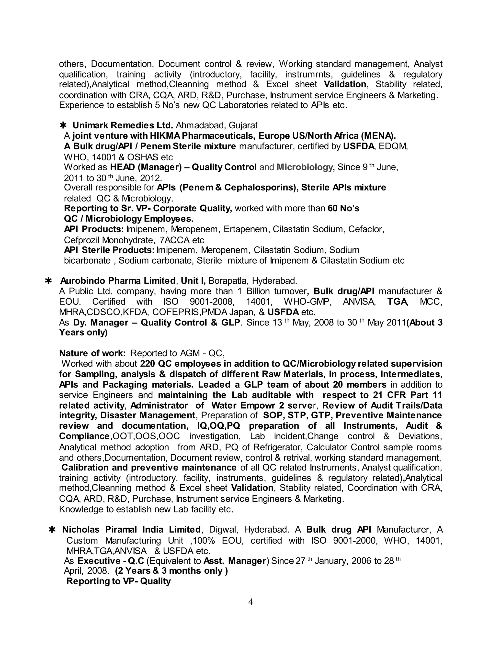 RKS Resume July,2016(PQC D ) | DOCX