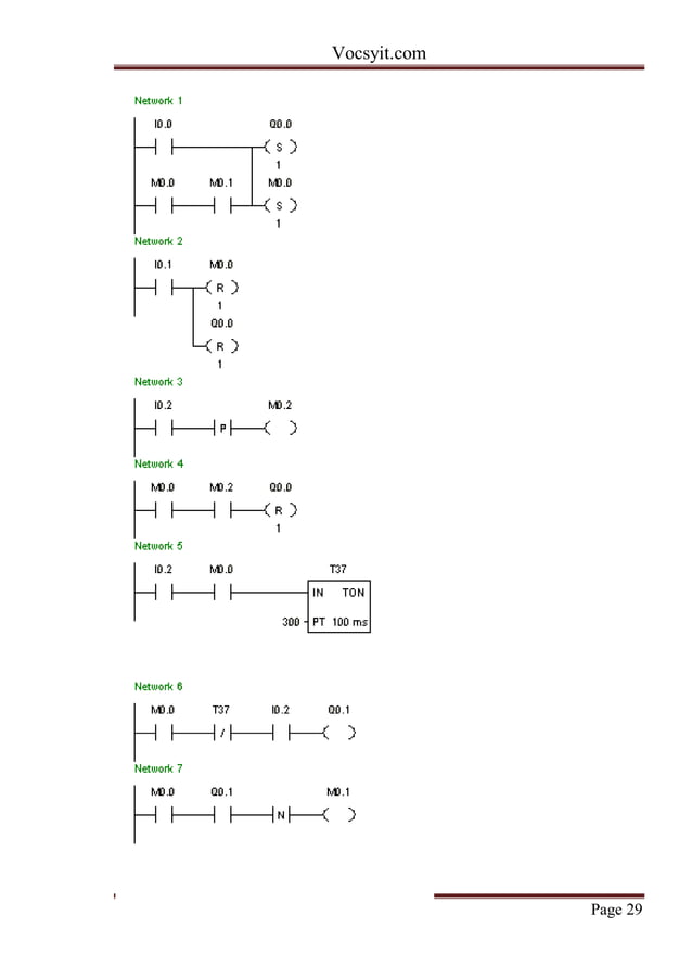 Bài tập thiết kế hệ thống scada và bài giải dùng plc | PDF