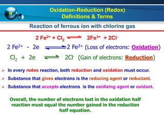Reduction - Oxidation Titrations Theory and Application.ppt
