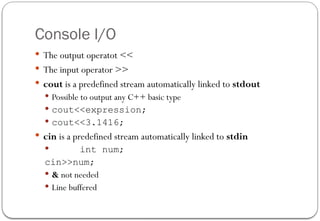 Introduction to C++ CSE 109 Lecture 8.pptx | Programming Languages | Computing