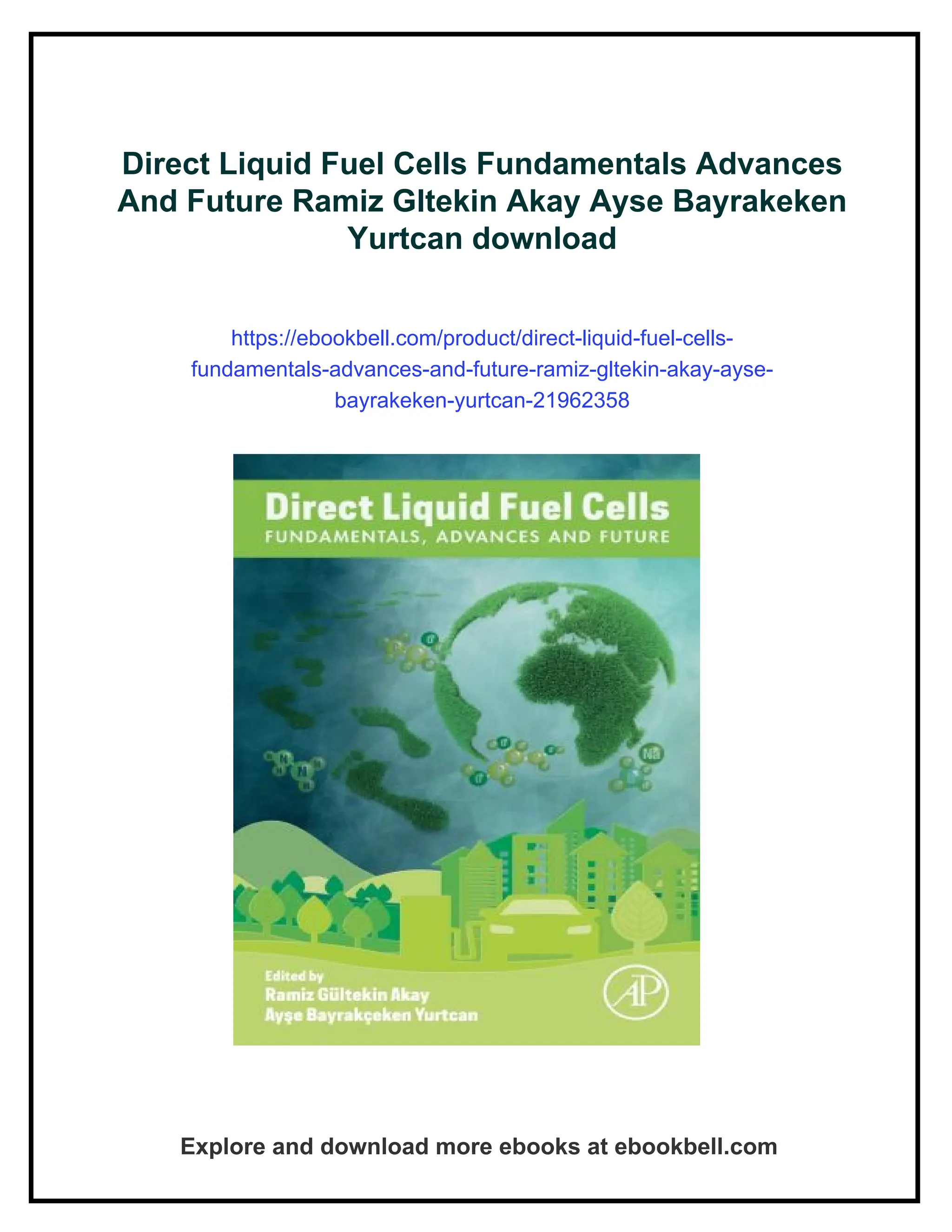 Direct Liquid Fuel Cells Fundamentals Advances And Future Ramiz Gltekin ...