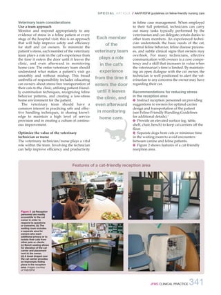 AAFP and ISFM Feline-Friendly Nursing Care Guidelines | PDF