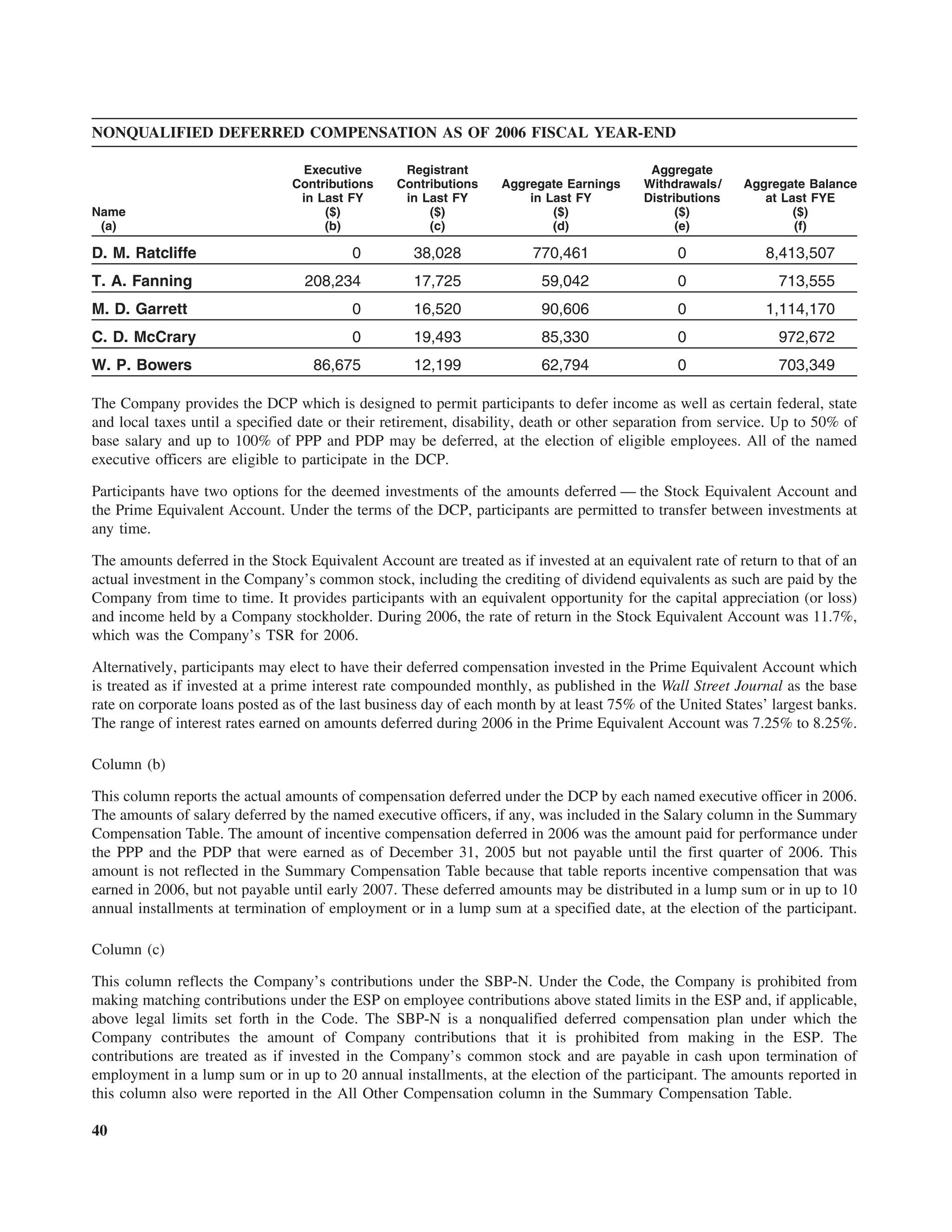 southern Proxy Statement 2007 | PDF