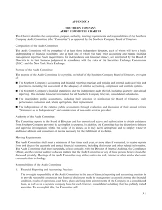 southern Proxy Statement 2001 | PDF