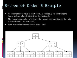 109885098-B-Trees-And-B-Trees in data structure.ppt