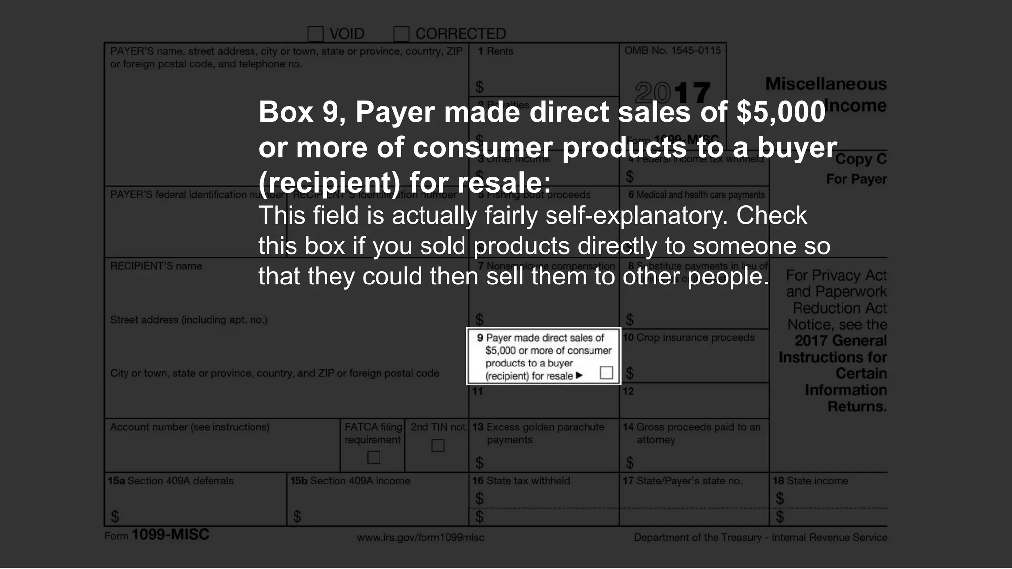 The 1099 Form, Explained and Annotated | PPTX
