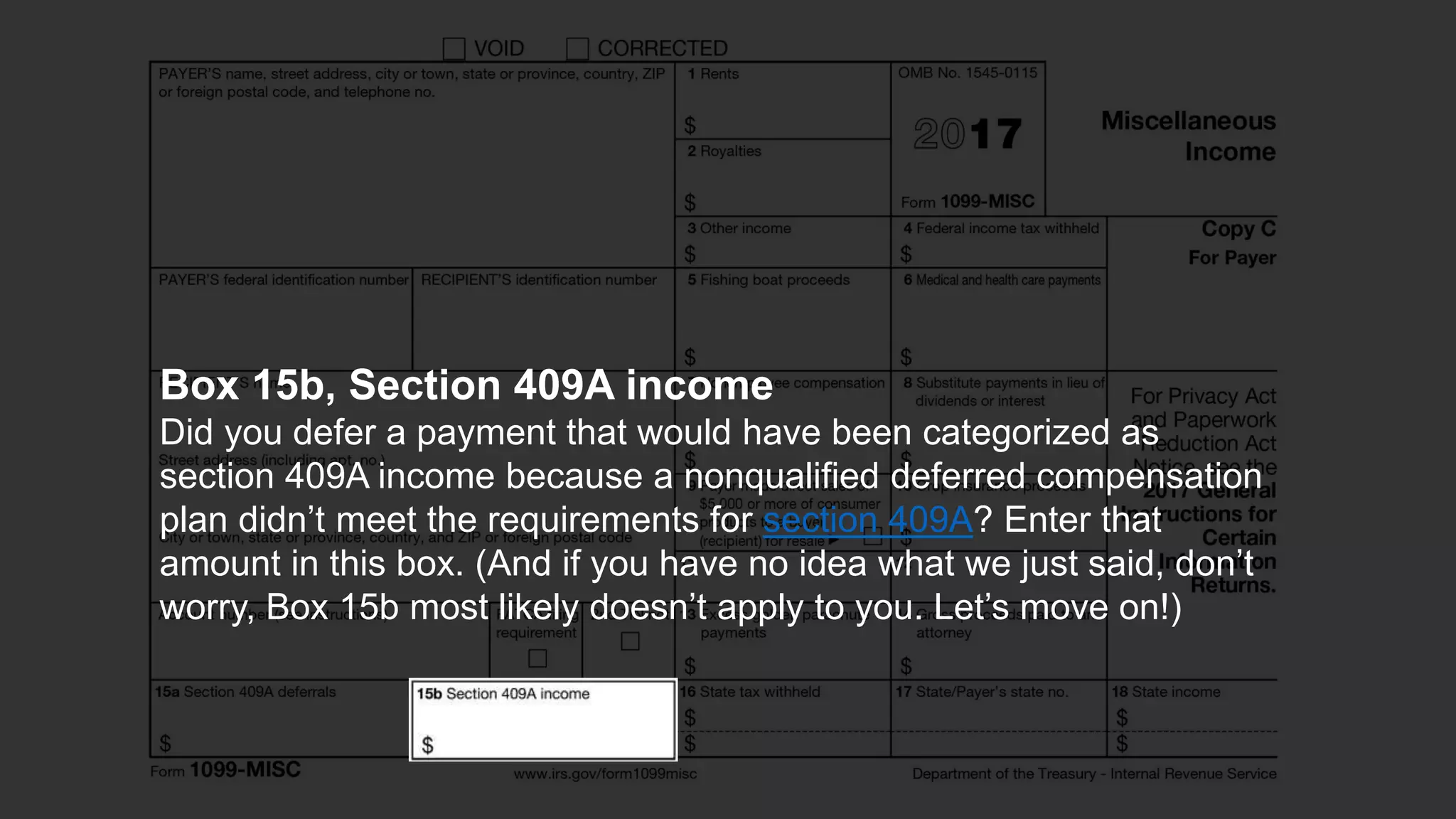 The 1099 Form, Explained and Annotated | PPTX