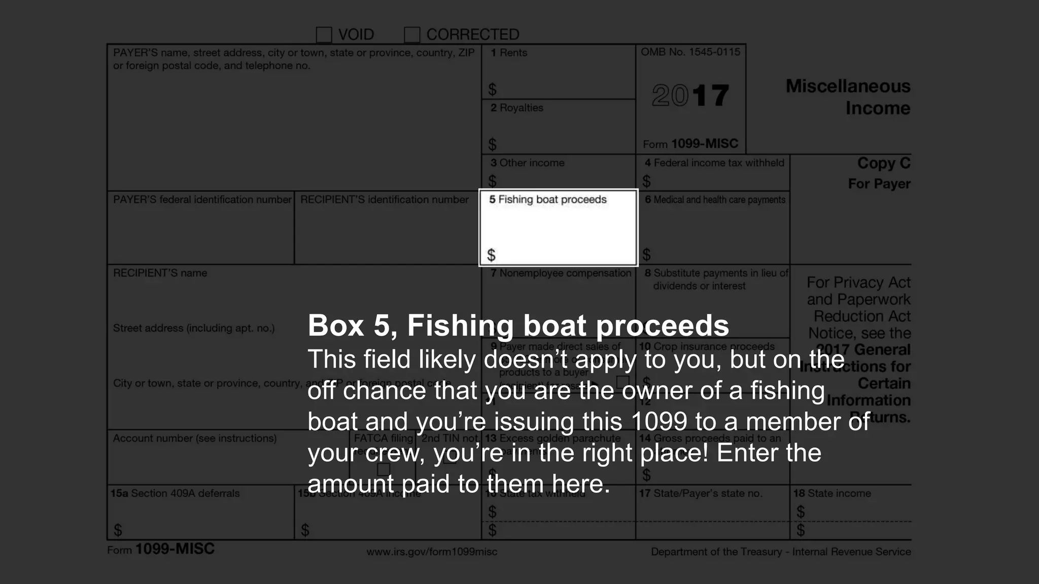 The 1099 Form, Explained and Annotated | PPTX