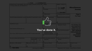 The 1099 Form, Explained and Annotated | PPTX