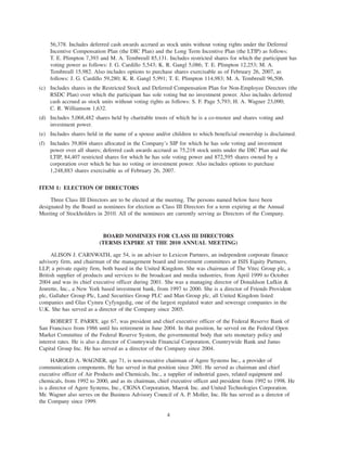 PACCAR 2007 Proxy | PDF