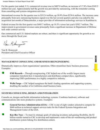 computer sciences FY 1997 Q1 | PDF