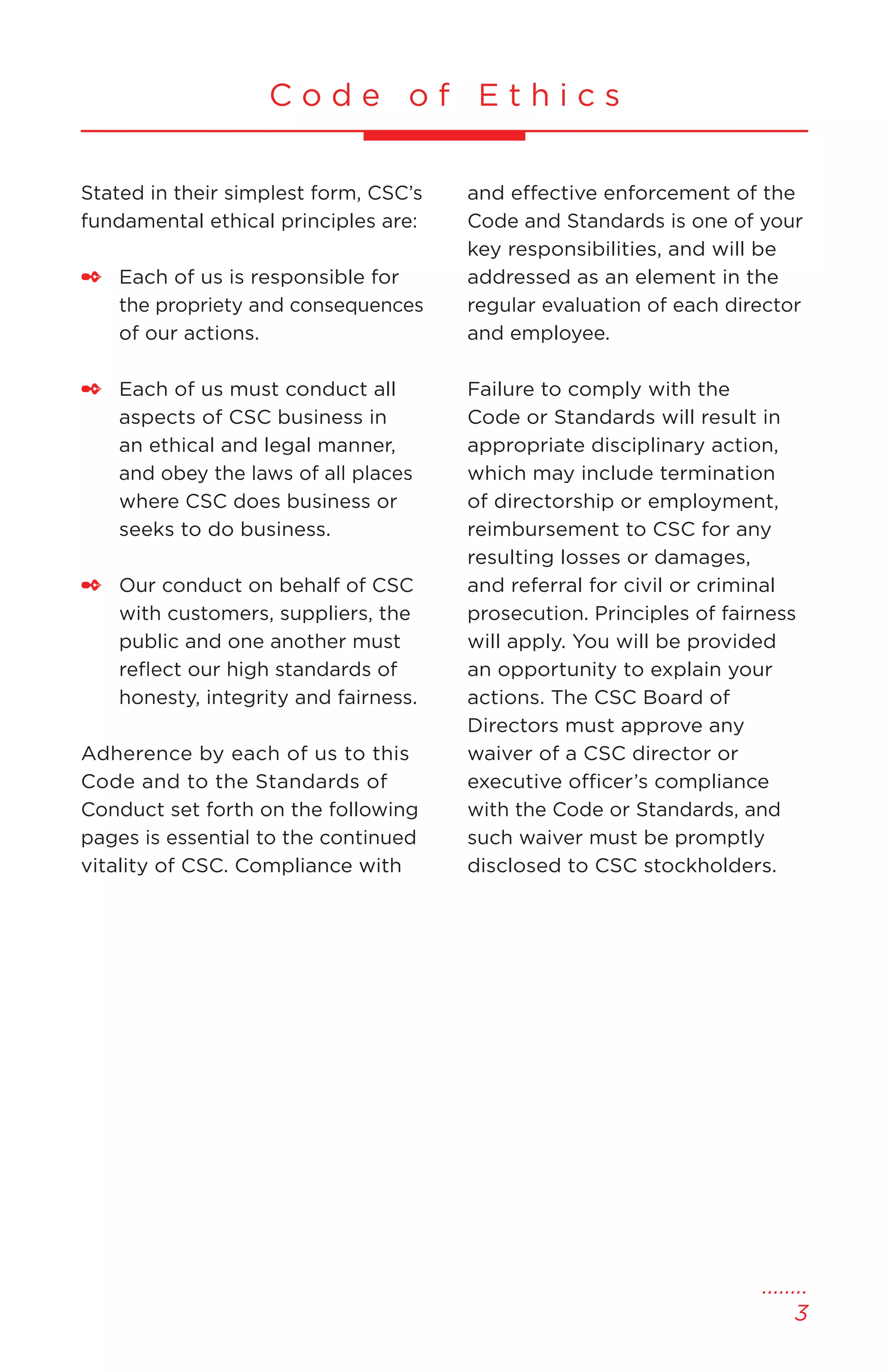 computer sciences Ethics Standards | PDF