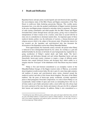 In Praise Of Death History And Poetry In Medieval Marwar South Asia ...