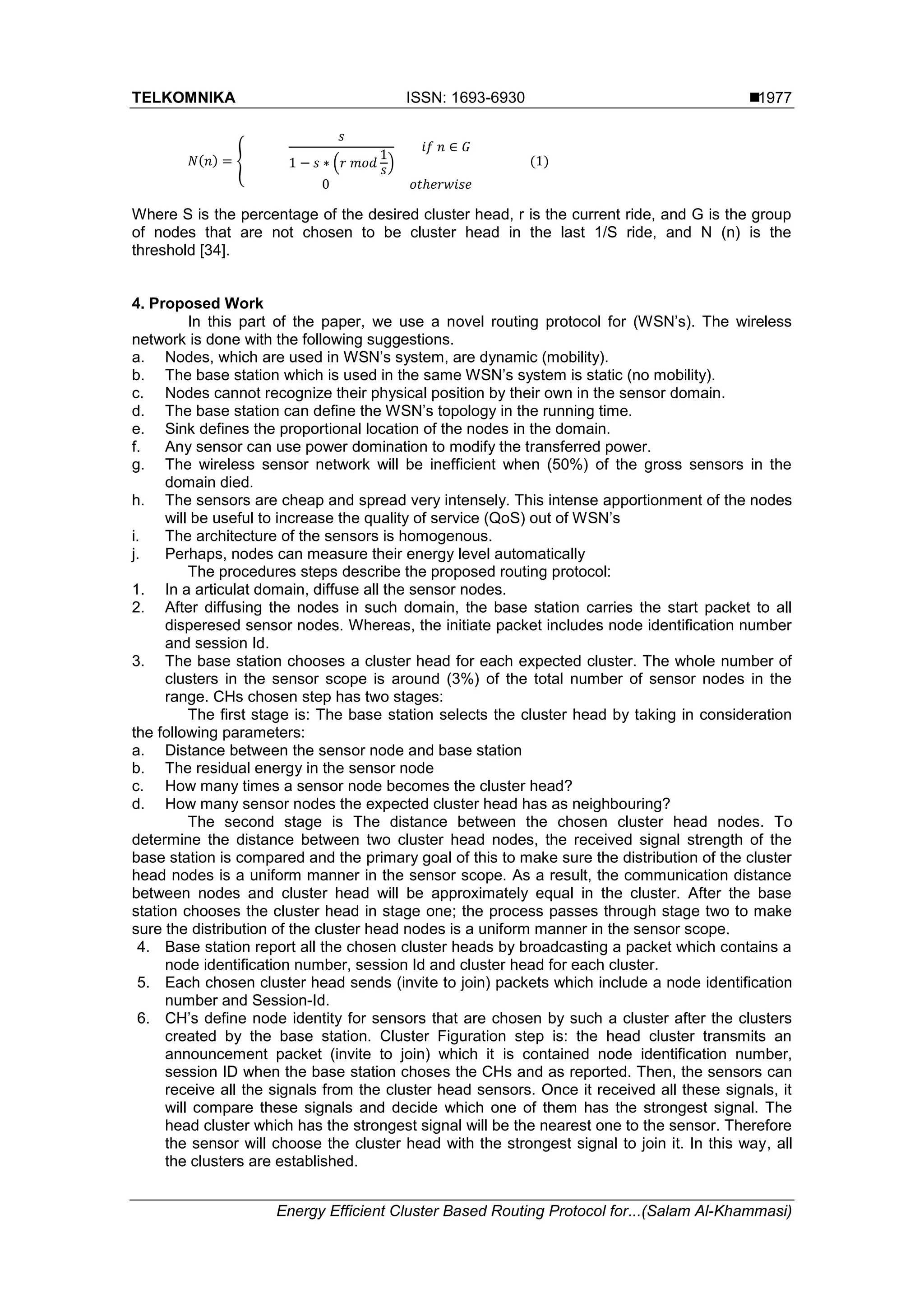 Energy Efficient Cluster Based Routing Protocol For Dynamic And Static