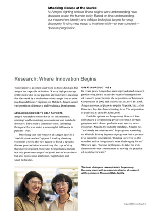 amgen Investors_2005_AnnualReport | PDF
