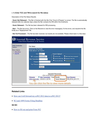 How to check 1099 tax form status after e-filing | PDF