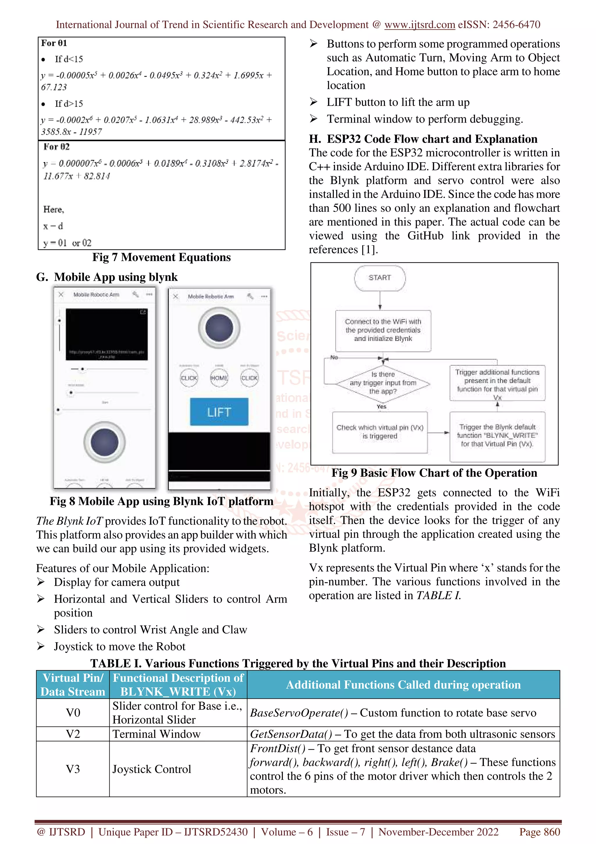 A Custom designed 3D Printed 4 DoF Mobile Robotic Arm for Remote Exploration | PDF | Computer ...