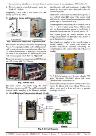 A Custom designed 3D Printed 4 DoF Mobile Robotic Arm for Remote ...