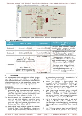 A Novel Approach for Programmable Interface Based Load Shedding for Voltage Stability ...
