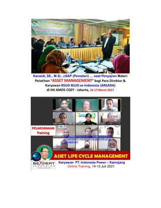 Silabus Training *Proactive BUILDING MAINTENANCE and ASSETS MANAGEMENT* di Perusahaan + BUMN ...