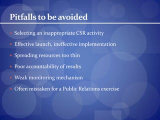 Csr policy Bajaj | PPTX