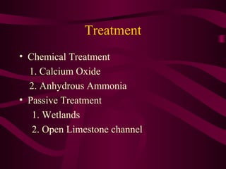 acid mine drainage | PPT