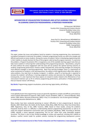 Integration of visualization techniques and active learning strategy in ...