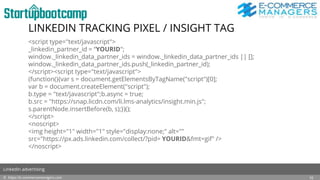 Linkedin advertising for Startups | PPT