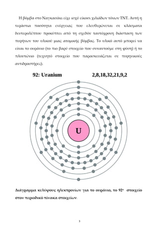 Η ΑΤΟΜΙΚΗ ΒΟΜΒΑ | PDF
