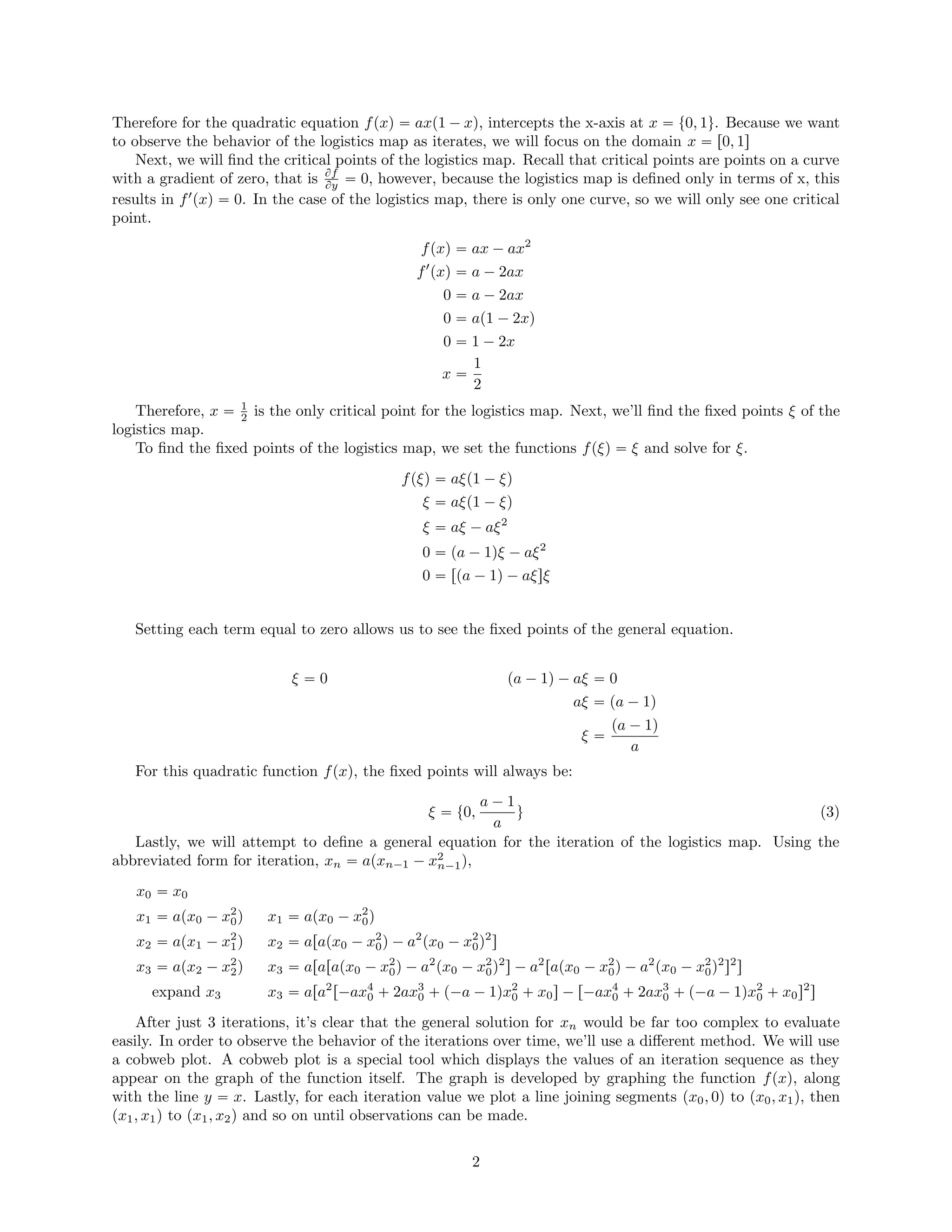 Iteration Quadratic Equations 1 Pdf