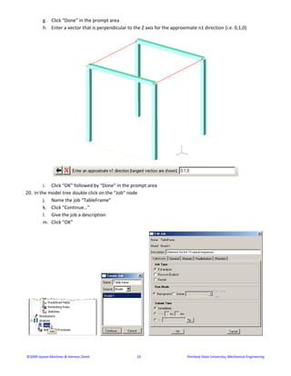 Tutorial ABaqus | PDF