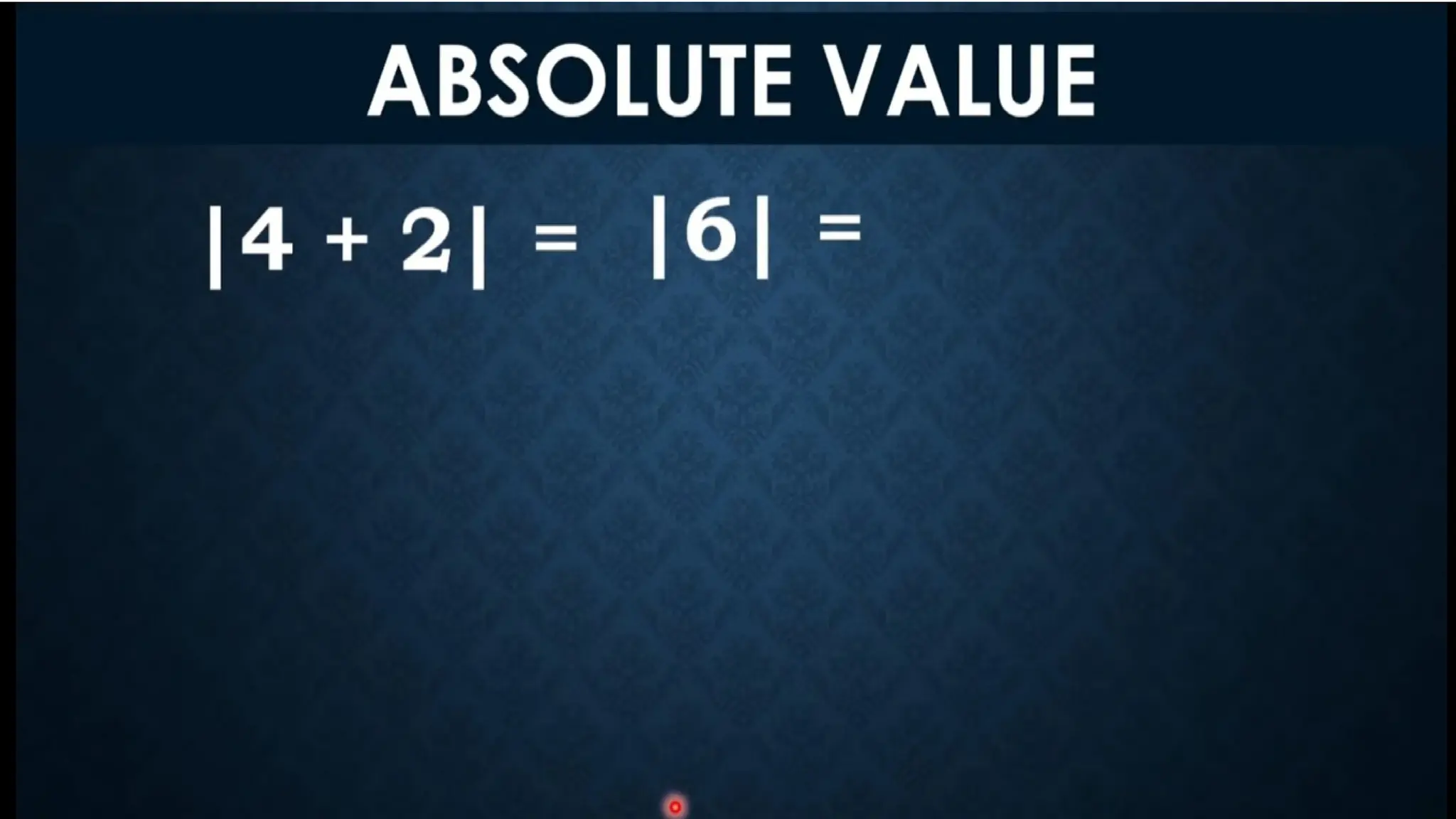 MATHEMATICS GRADE 7 - ABSOLUTE VALUE 2024 | PPTX